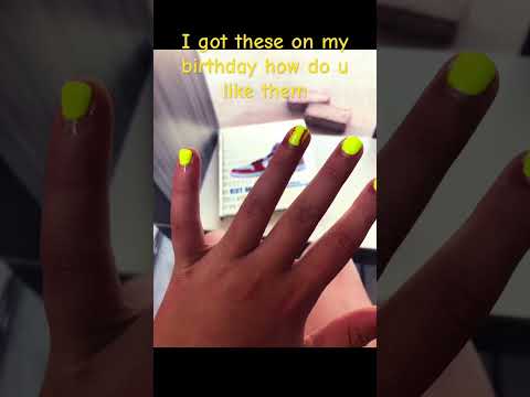Softball nails