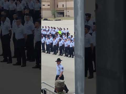 Air Force Graduation Ceremony; He got his wings!