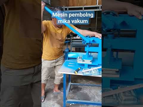 alat press pembolong mika vakum dan bah kemasan lainnya #kantongkresek  #plastik #mesinpress