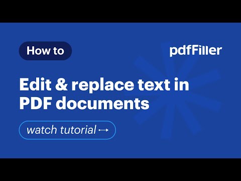 How to Replace Text in PDF