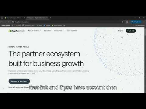 How to login in shopify store