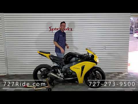2008 HONDA CBR1000RR FOR SALE AT SPINWURKZ 727-273-9500