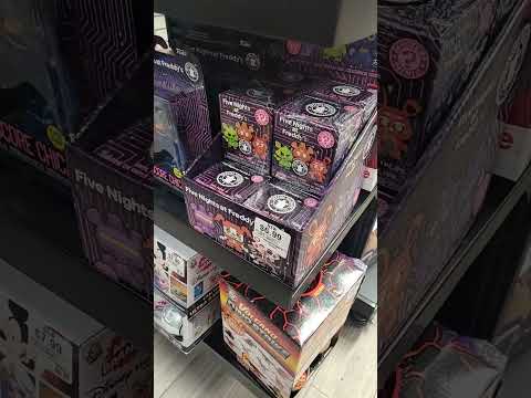 checking Gamestop for fnaf plushies! #gamestop #fnaf #shorts