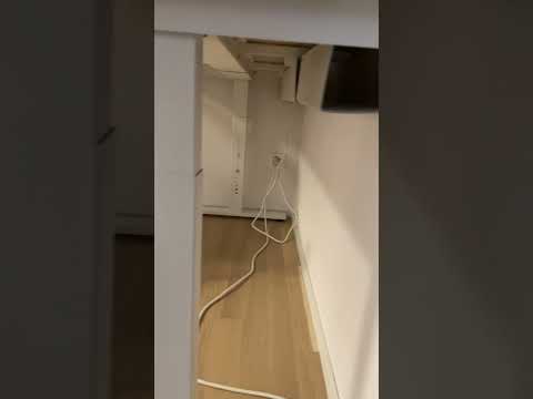 IKEA MITTZON Desk with cables manager assembly for home office ✨ Professionally done 🇨🇭 #handyman