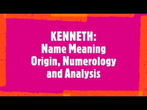 KENNETH Name Meaning, Origin, Analysis, Popularity