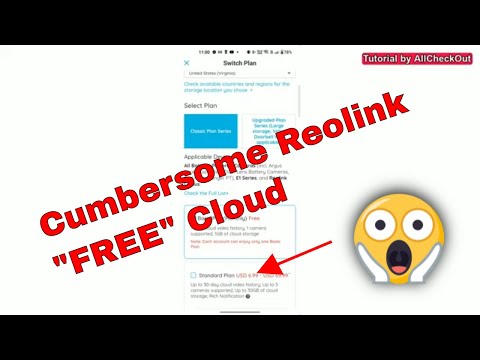 Reolink (e.g. Argus 3 PRO) Free Cloud - How Cumbersome It Really Works (The Full Truth)