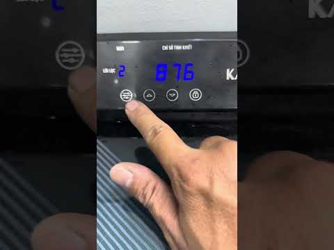 Reset lõi lọc trên máy lọc nước Karofi KAQ-P95 #karofi #thayloiloc