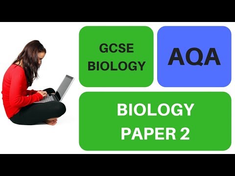 AQA Biology GCSE Revision - Paper 2 Key Words
