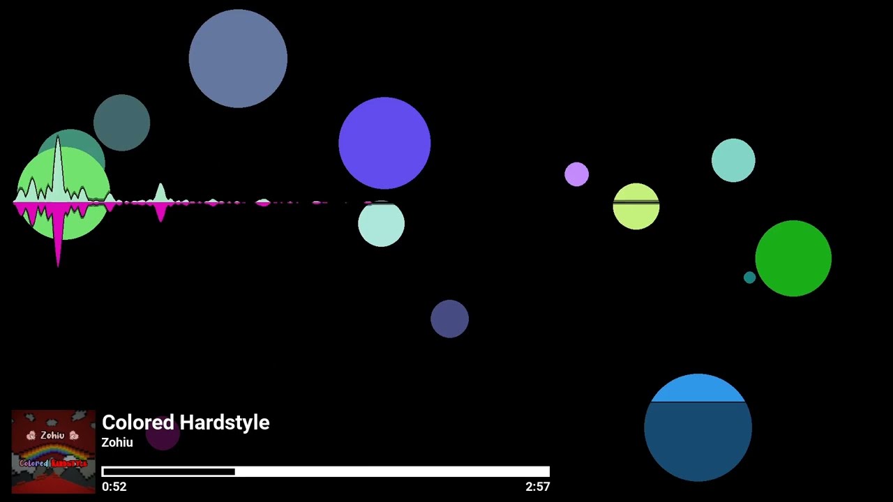 Realtime Python Spotify Audio Visualizer Demo