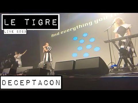 Le Tigre - Deceptacon - Live - 2023 @ Glasgow Barrowland Ballroom, Scotland