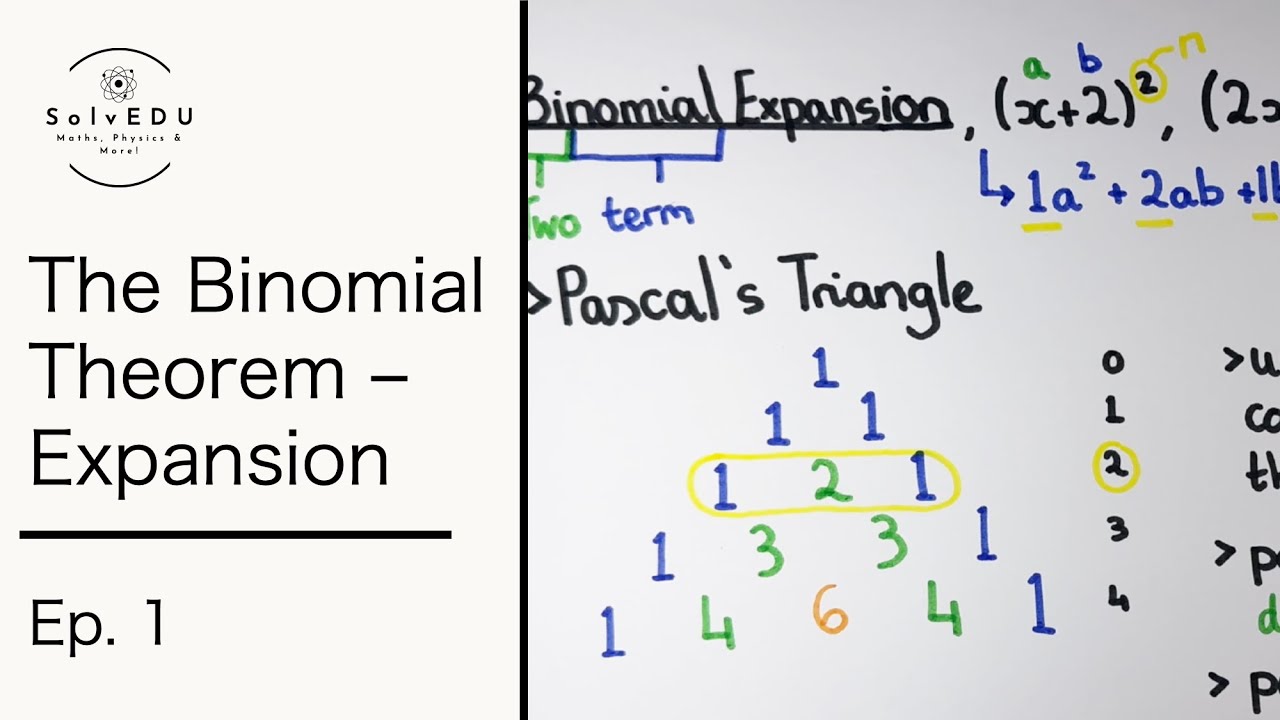 The Binomial Theorem - Basic Expansion | Unit 1 Mathematics A-Level