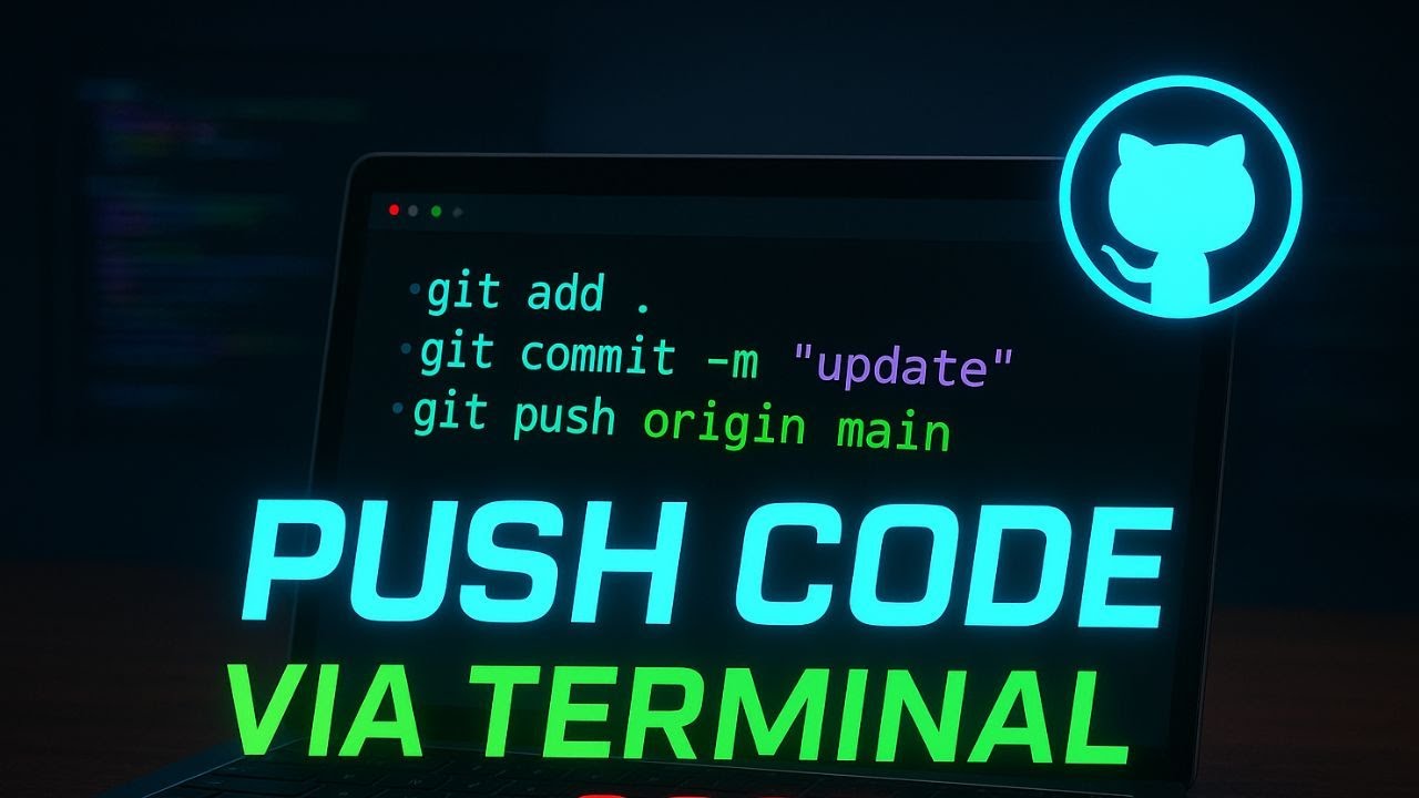 Push Code to GitHub from Terminal in 2025