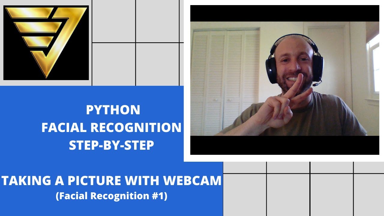 Python Take a Picture with Webcam | #59 (Facial Recognition #1)