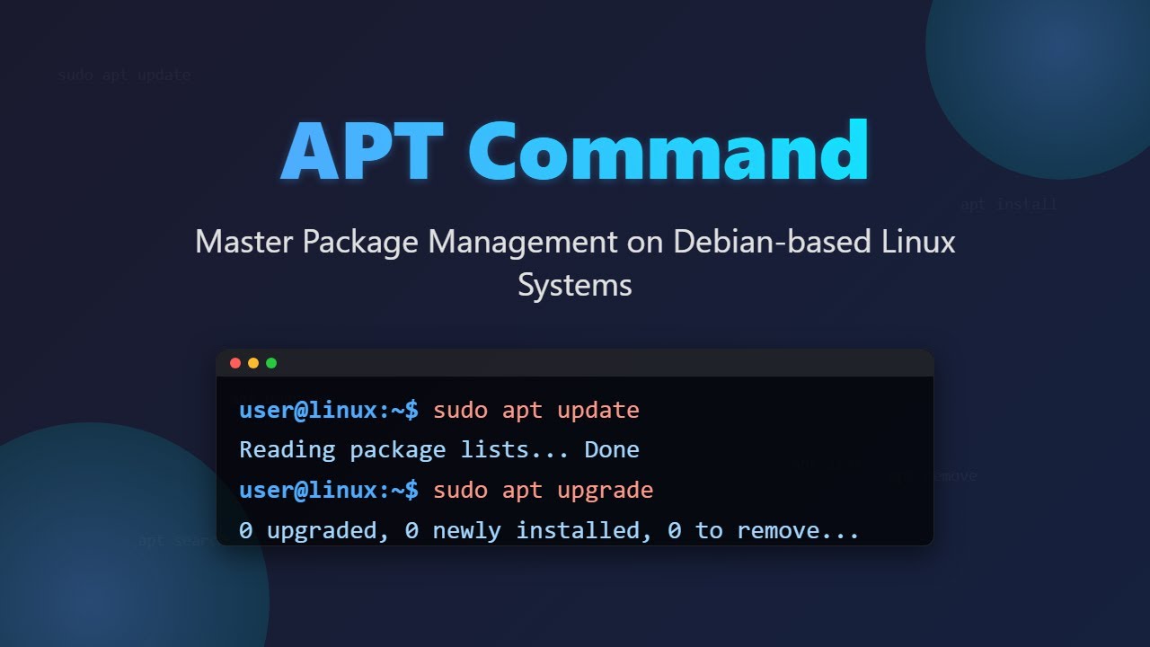 Mastering APT: Package Management on Debian & Ubuntu Linux