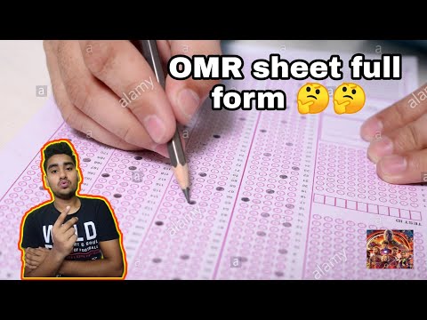 OMR sheet full form 🤔🤔 || what is OMR sheet || what is the full form of OMR #short# short#
