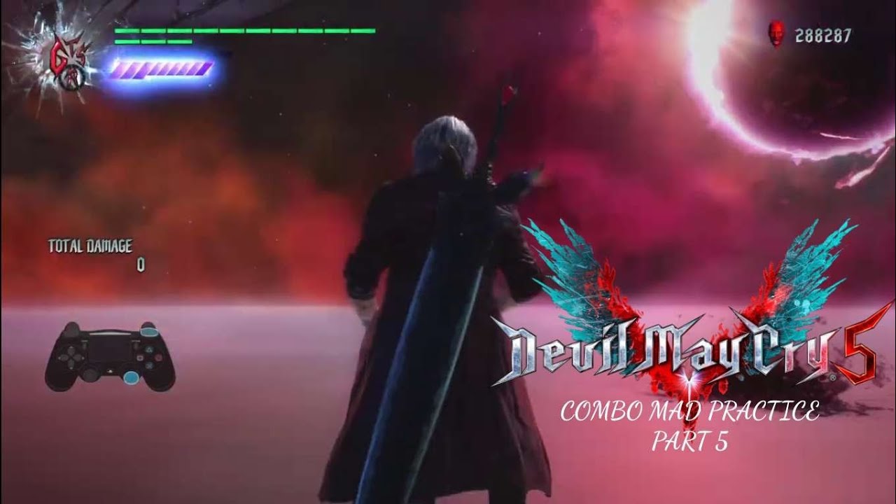 Devil May Cry 5 combo mad practice 5
