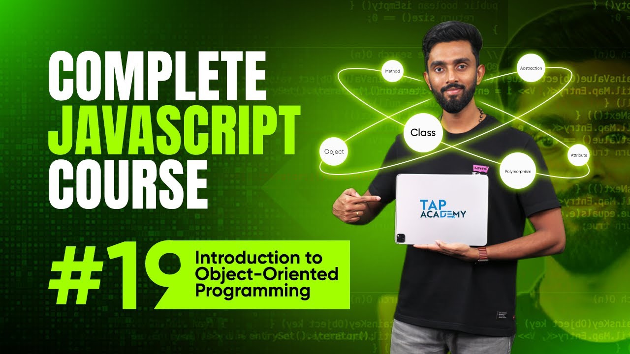 Introduction to Object Oriented Programming | Day 19 | Complete JavaScript Course 2025