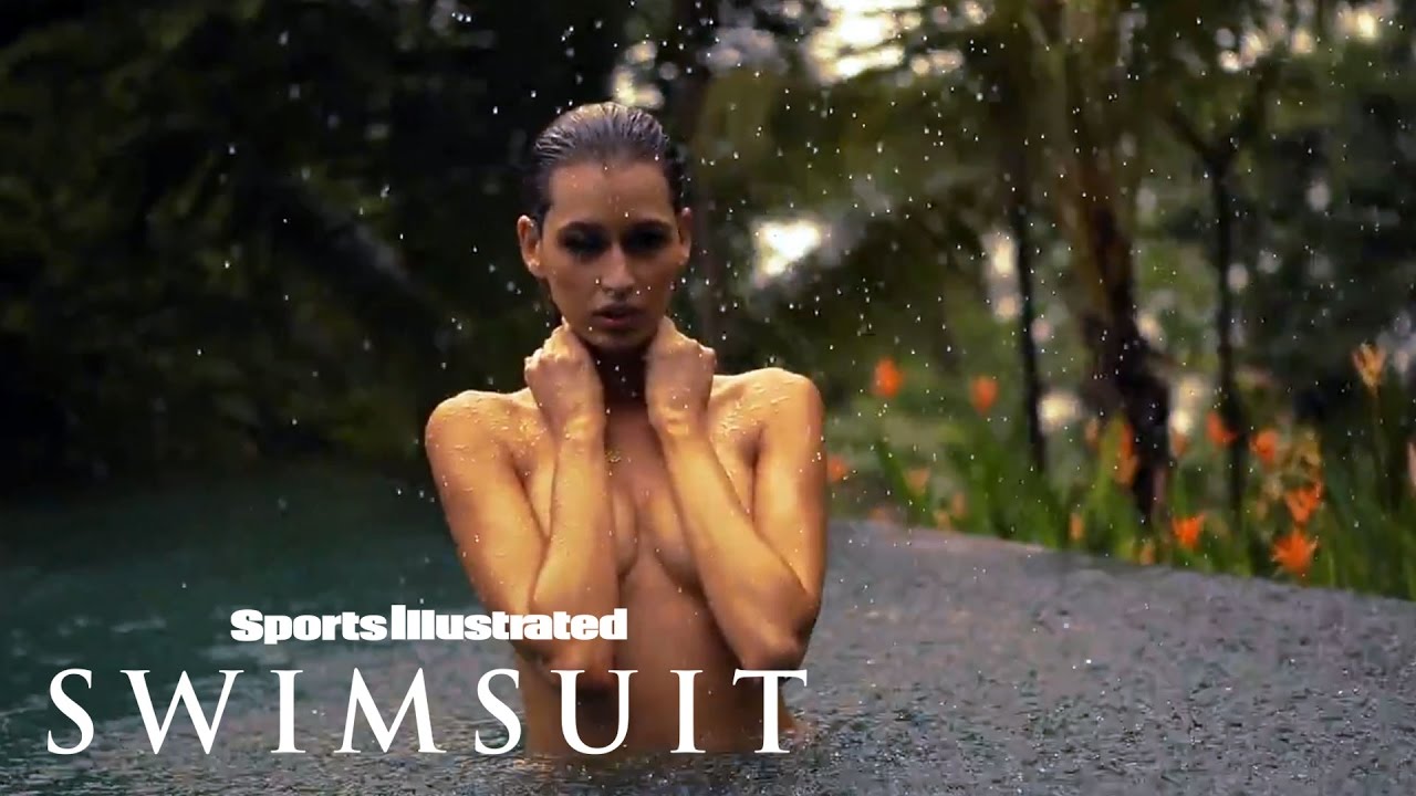 Kenza Fourati Takes It Off, Takes You To Her Wet Paradise | Intimates | Sports Illustrated Swimsuit