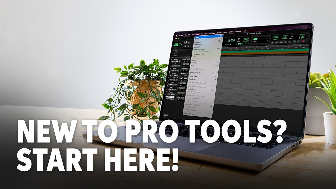 Setting up Your First Session in Pro Tools