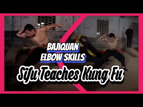 Sifu Teaches Bajiquan Elbow Skills: One of the poster-boys for Bajiquan #shorts #Wushu #KungFu