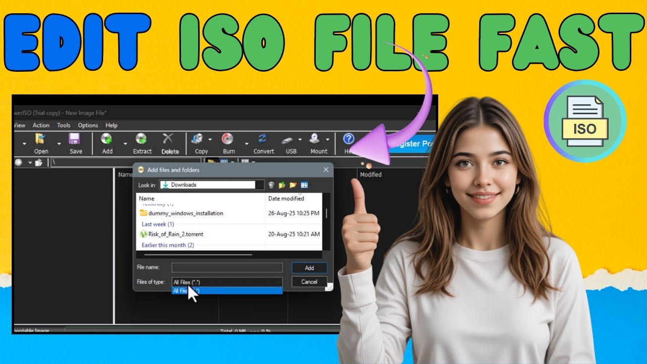 How To Edit An ISO File | Customize Contents Easily (2025)