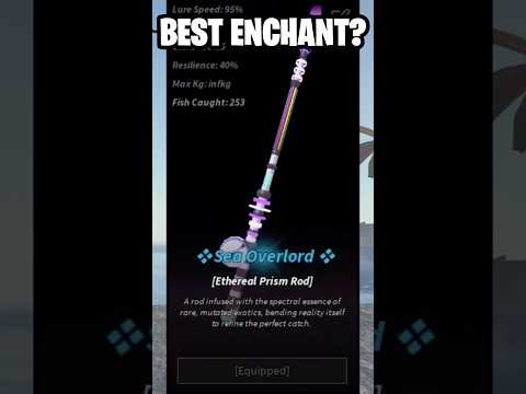 New BEST ENCHANT For Ethereal Prism Rod In Roblox Fisch! #roblox