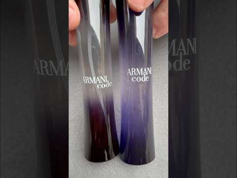 Fake vs Real Armani Code Pour Femme Perfume