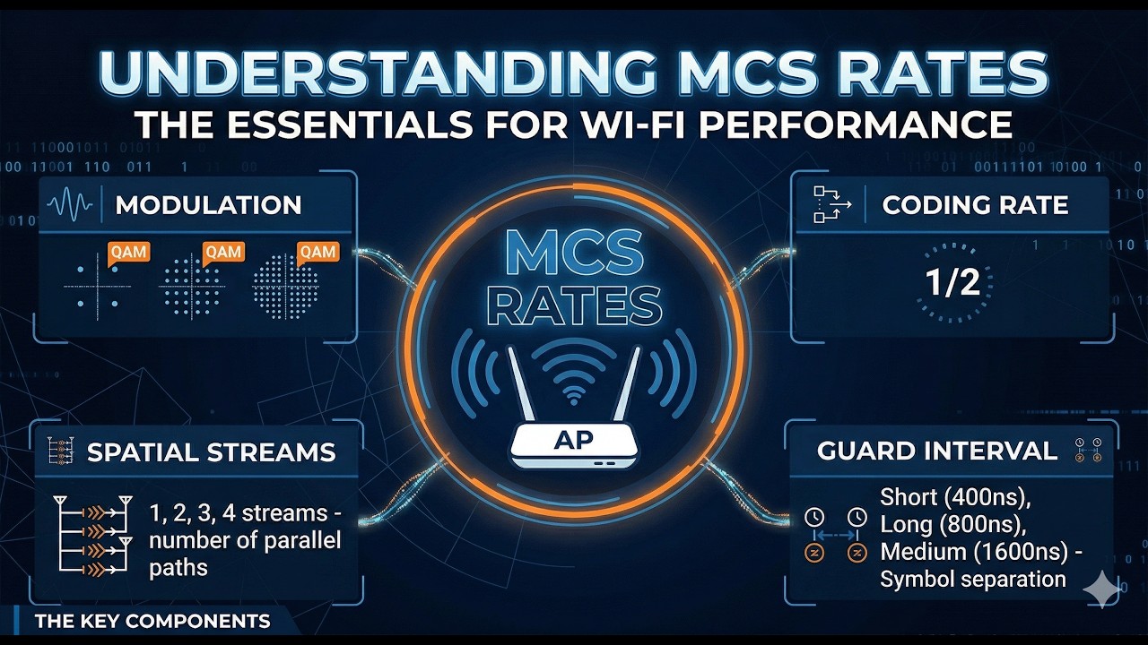 MCS Rates in WiFi