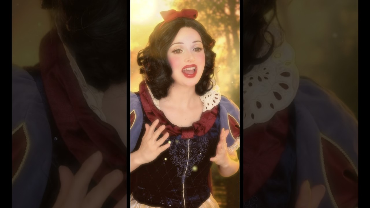 My version of Snow White 🍎 #snowwhite #disney