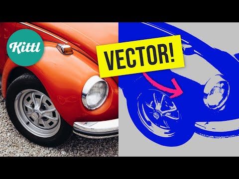How To Quickly Vectorize Images With Kittl (New Vectorizer Tool)