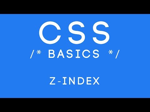 CSS Basics Tutorial 27 - Z-Index