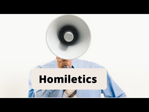 Homiletics Lesson 1