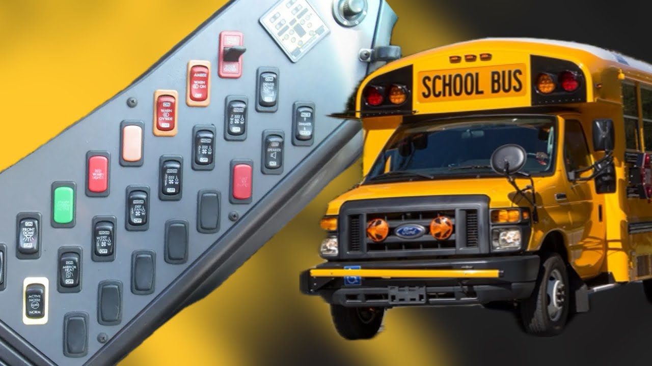 What Do These Switches Do on This Brand New School Bus?