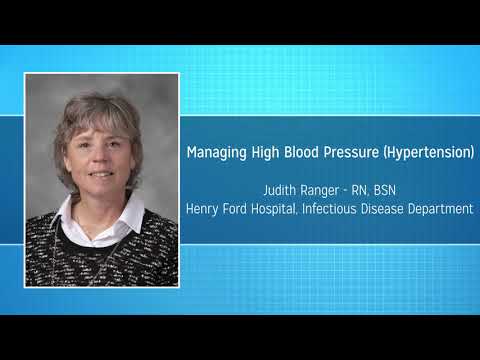 Manage Your High Blood Pressure - You've Got This!