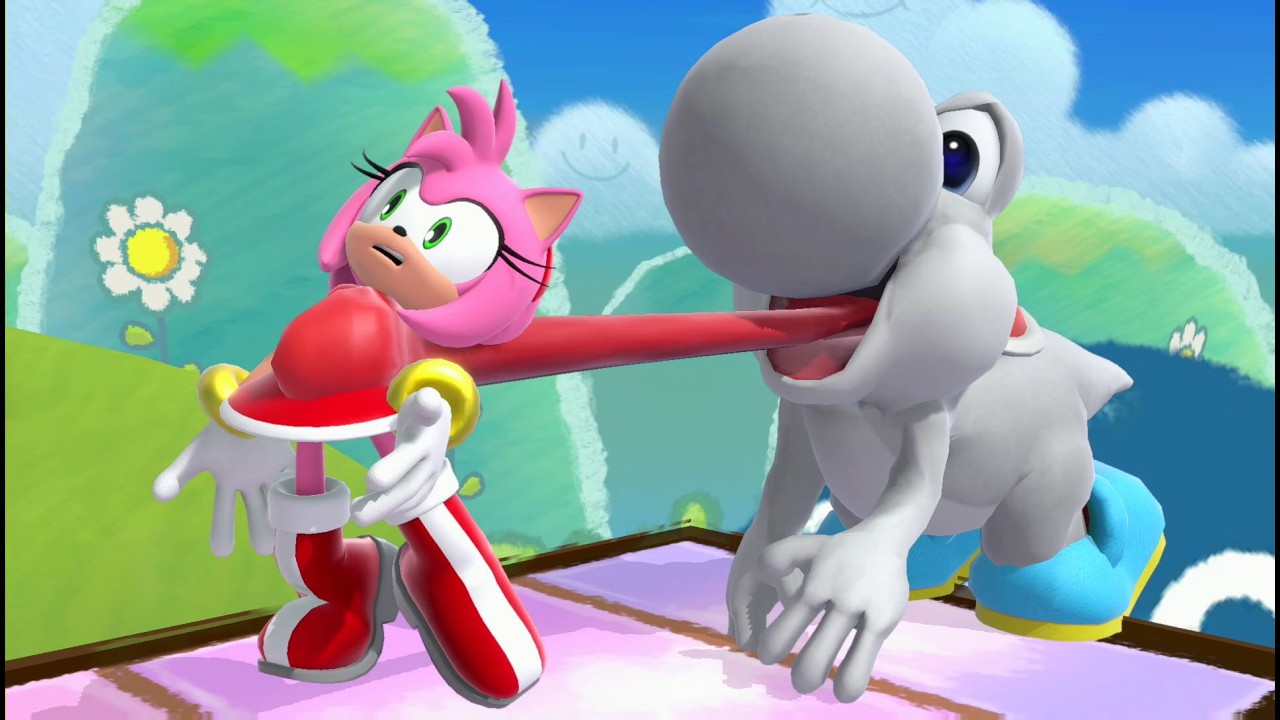 White Yoshi Vore Amy