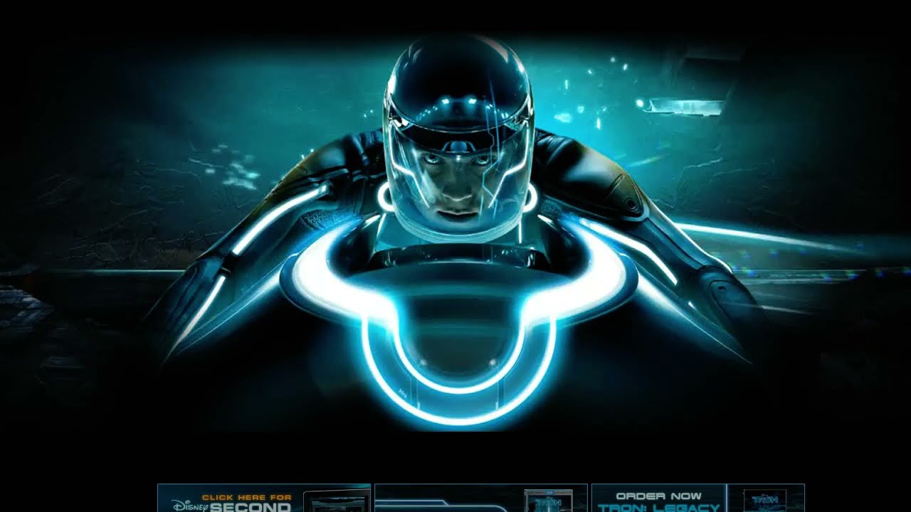 TRON: Legacy flash website in 2010