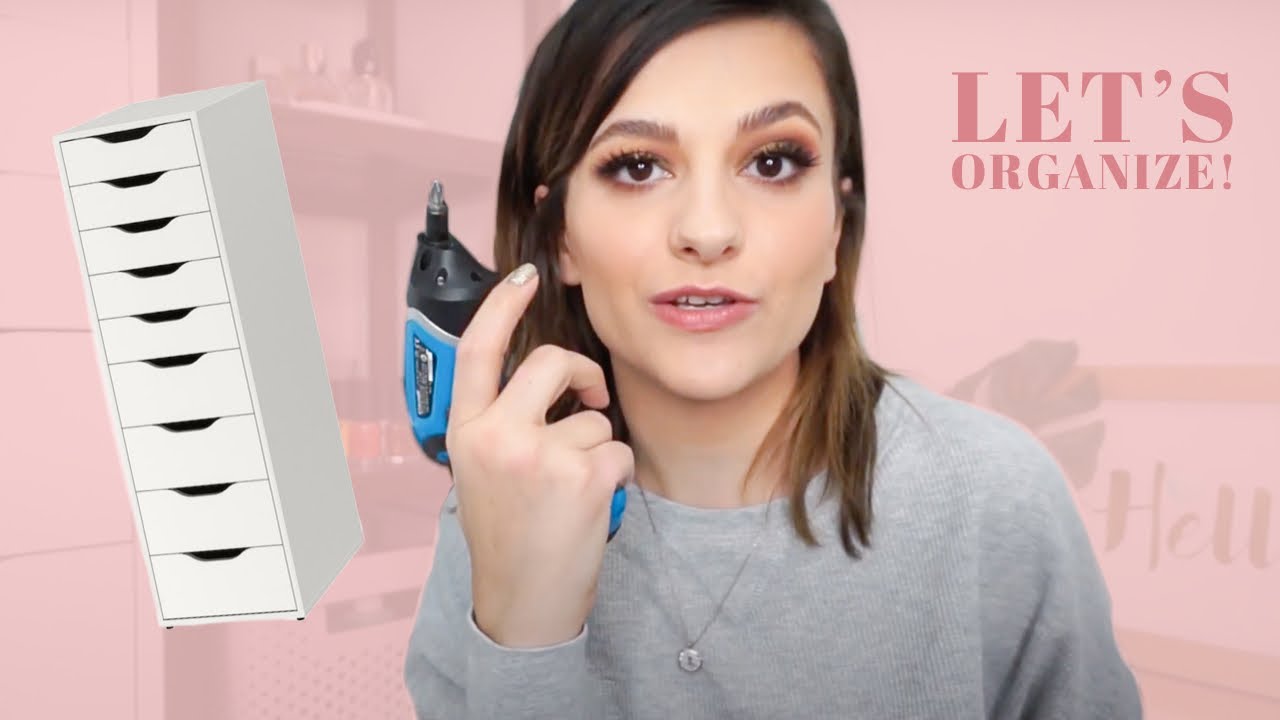 How to Make the Alex Drawers Open More + How to Make Customizable Makeup Dividers!