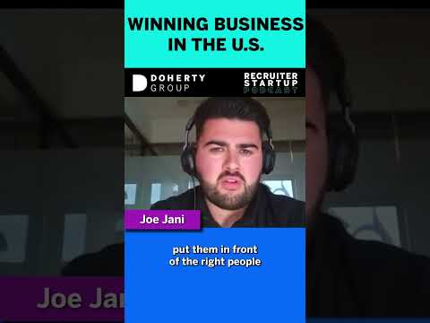 Winning Business In The U.S | @RecruiterStartupPodcast