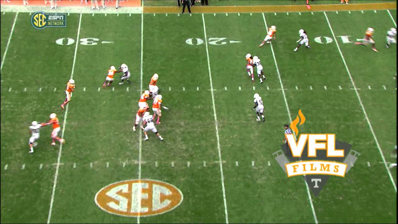 Tennessee vs. Chattanooga - Johnathon Johnson TD #1