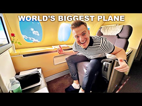8 Hours In Lufthansa A380 First Class🥂 (Full Flight Review)