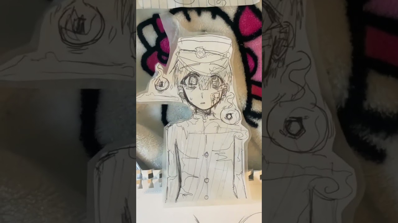 Im back! people unsubbed..YAYY#fanart #drawing #stickers #fyp #tbhk  #anime  #makethisviral