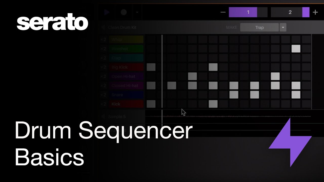 Drum Sequencer Basics in Serato Studio