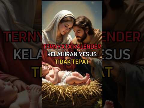 TERNYATA KALENDER KELAHIRAN YESUS TIDAK TEPAT #shortsfeed @tanyailmuindonesia