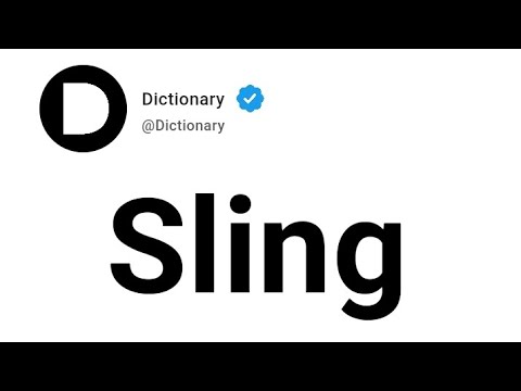Sling Meaning In English