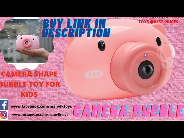 Toys - Bubble Camera Toy from New Delhi