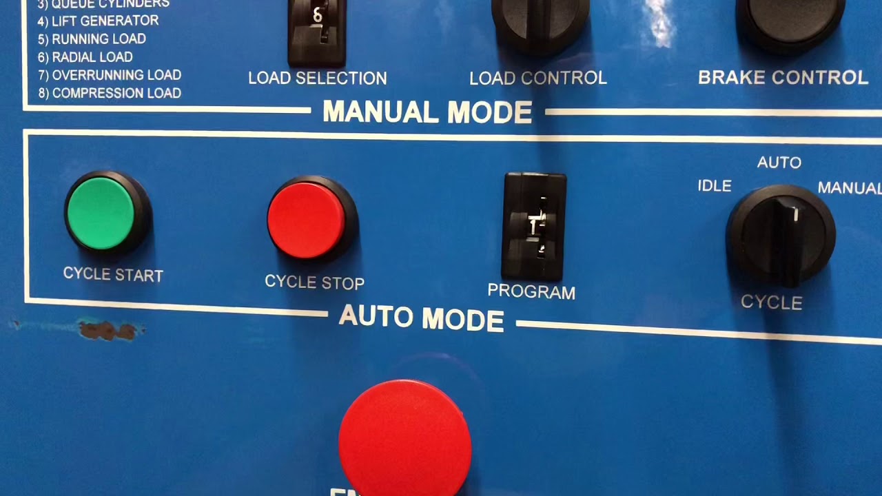Amatrol 950-PT1 Pneumatics Program 1 Operation