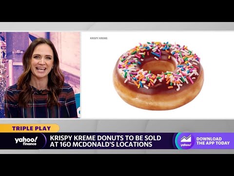 McDonald’s set to sell Krispy Kreme donuts at 160 select locations