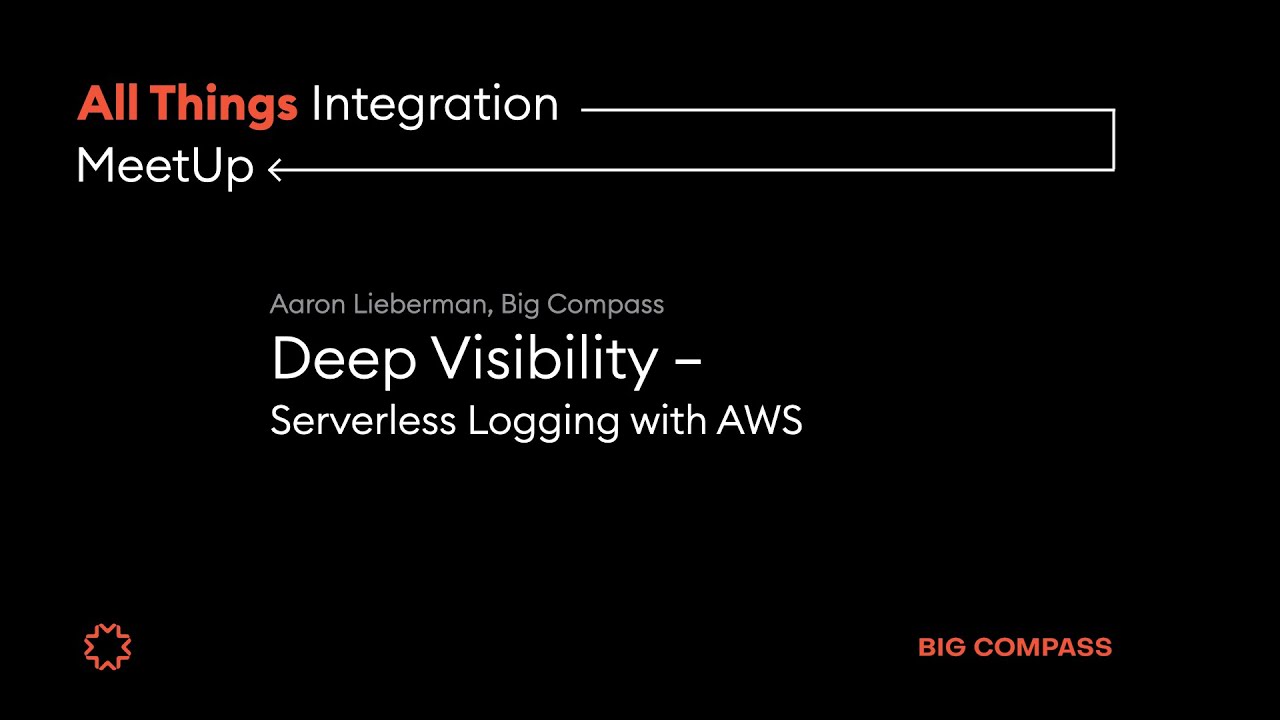 Deep Visibility — Serverless Logging with AWS