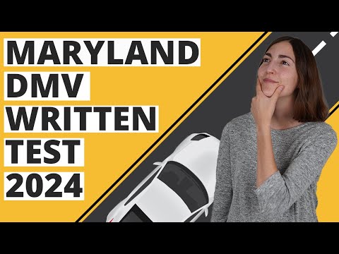 Maryland DMV Written Test 2024 (60 Questions with Explained Answers)