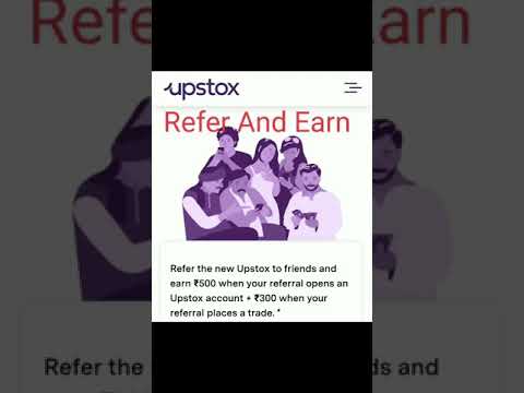 Referral Earning on upstox #short